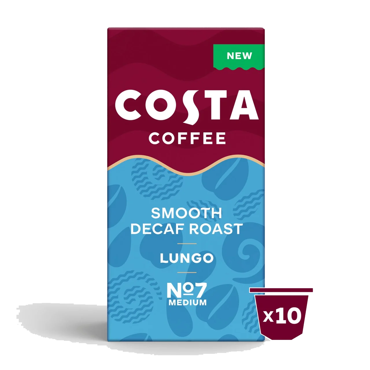 Smooth Decaf Roast - Costa Coffee Nespresso Compatible Aluminium Pods ...